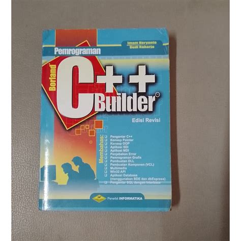 Jual Buku Pemrograman C Biulder Buku Komputer Buku Belajar