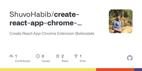 Github Shuvohabibcreate React App Chrome Extension Boilerplate