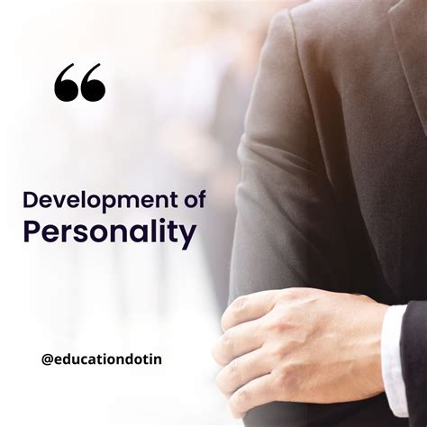 Development Of Personality Concept Of Personality Development Of