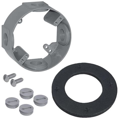 Steel City 4 In 1 1 2 In New Work Deep Pre Galvanized Metal Octagon
