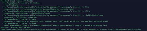 KeyError Adapter Query Weight On Finetuned Adaptor Issue OpenGVLab LLaMA Adapter GitHub