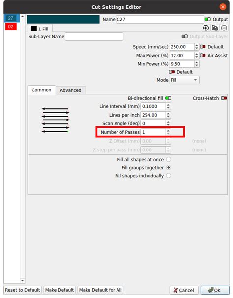 Tracing Multiple Layers With Diffrent Pass Counts OS Specific