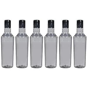 PEARLPET Nile BPA Free Plastic Water Bottle Set Of 6 Pcs Each 1000ml