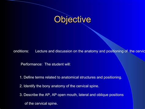 125 Week 11 Cervical Spine Ppt