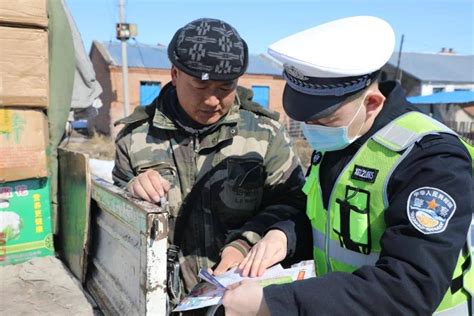 【能力作风建设】北安市公安局交警大队深入乡村开展“美丽乡村行”春季交通安全宣传活动农村运勃张文升