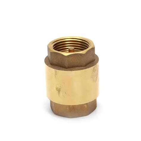Brass Vertical Check Valve Manufacturer Supplier Western Fitting