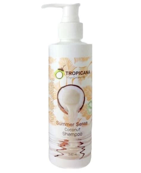 Кокосовый шампунь без парабенов с ароматом Лета купить Tropicana Summer ...