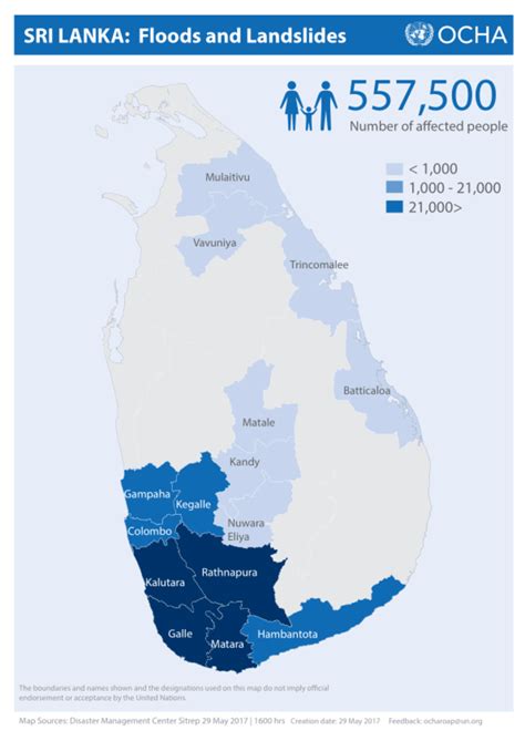 Sri Lanka Floods And Landslides Ocha