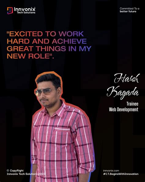 Innvonix Tech Solutions Private Limited On Linkedin Newhire Trainee Wearenixters Welcome