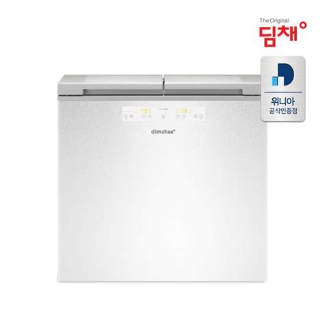 위니아딤채 뚜껑형 김치냉장고 Edl16gfwaws 153l 엘리스 화이트 이랜드몰