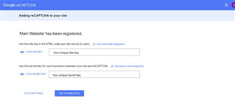 How To Get Your Google Recaptcha Keys Zibster Knowledge Base