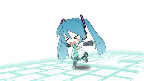 Chibi Miku Hd Desktop Wallpaper Widescreen High Definition Fullscreen