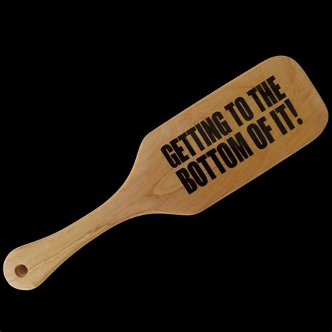 Maple Wood Otk Spanking Paddle 11 58 X 3 X 12 Getting To The