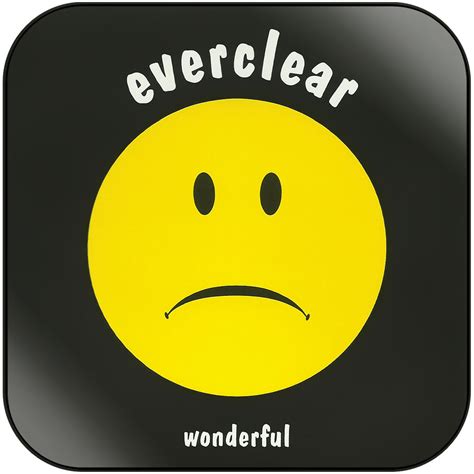 Everclear Wonderful Album Cover Sticker