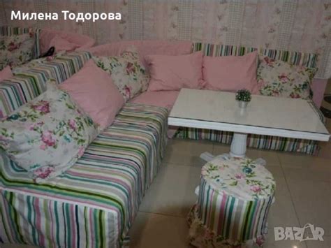 Калъфи за сепарета табуретки и възглавници в Платове и дамаски в гр
