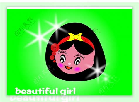 卡通女孩图片素材 编号08011603 图行天下