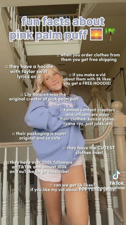 Facts About Pink Palm Puff Fyp 5klikes Viral Shorts Pinkpalmpuff