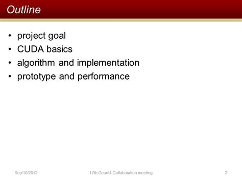 Geant4 On Gpu Prototype Nicholas Henderson Stanford Univ Icme