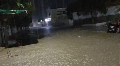 Fortes Chuvas Causam Alagamentos Em Sanharó Também Choveu Em Poção E