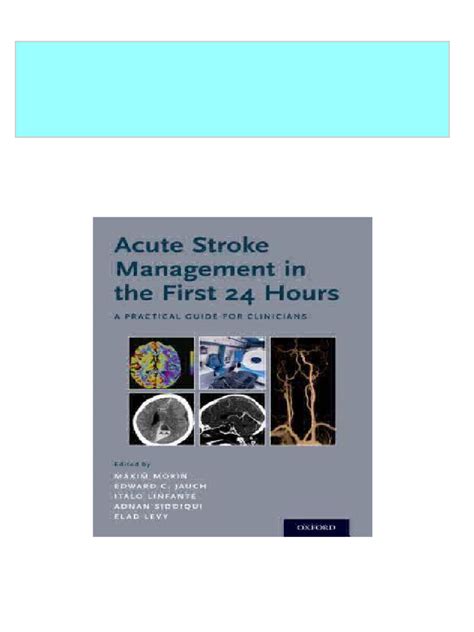 Get Acute Stroke Management In The First 24 Hours A Practical Guide