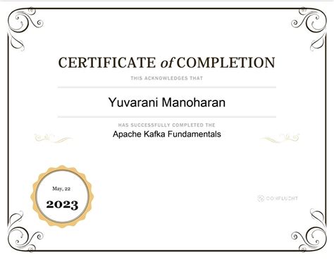 Yuvarani Manoharan On Linkedin Ive Obtained A New Certification Apache Kafka From Confluent