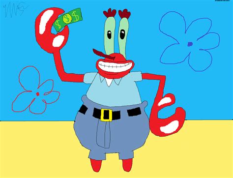 Toon June Day 3 Mr Krabs By Mwsartcartooist On Newgrounds
