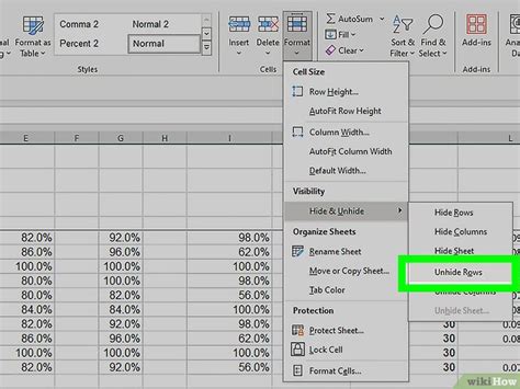 como ocultar linhas no excel 6 passos com imagens