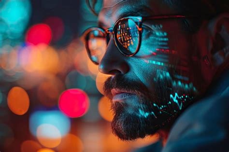 Premium Photo Stock Market Trader Working Investment Charts