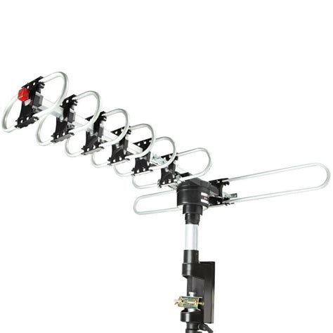 Ultimate Outdoor Hd Antenna Rotating Digital Amplified Signal Booster