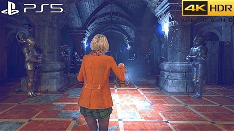 Resident Evil 4 Remake Ashley PS5 4K 60FPS HDR