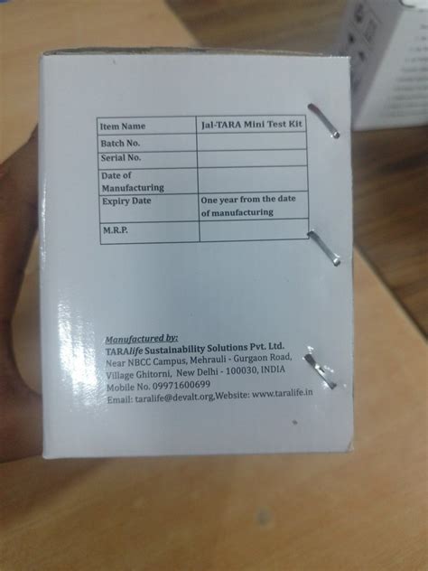 Compact Dissolved Oxygen Water Testing Kit Packaging Type Box At Rs 950 Kit In New Delhi