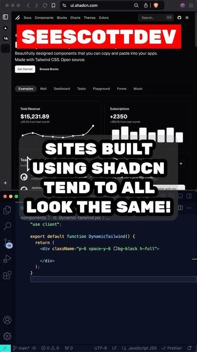 Stop Using Boring Tailwind Ui Tailwindcss Youtube