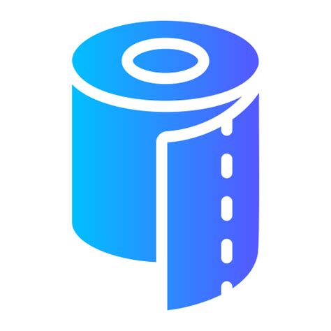 Toilet Paper Generic Flat Gradient Icon