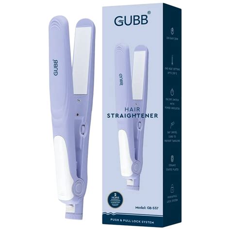 Buy Gubb Gb 557 Corded Hair Straightener 360 Degree Swivel Cord