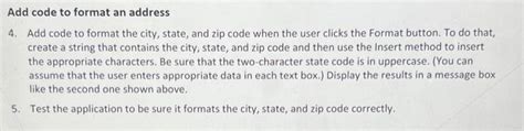 Solved In This Exercise You Ll Add Code That Parses An Chegg