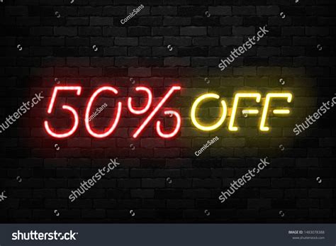 Vector Realistic Isolated Neon Sign Neon Stock Vector Royalty Free