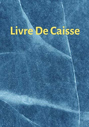 Livre De Caisse Simple Journal De Caisse Recettes Dépenses A5 110