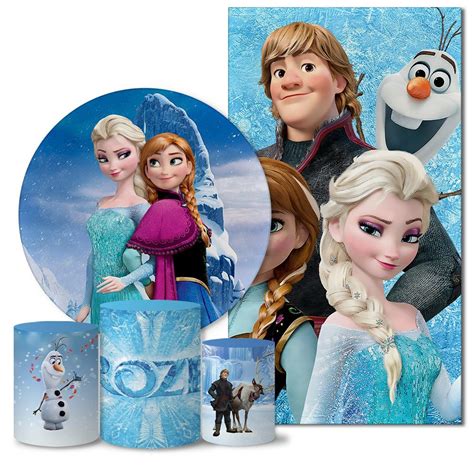Trio Capas Painéis Casado Tema Frozen Veste Fácil ESTAMPARIA NET