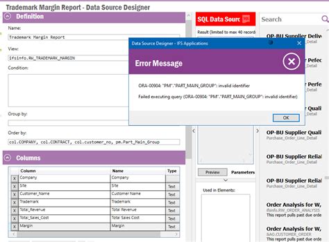 mapping ial to lobby data source designer ifs community
