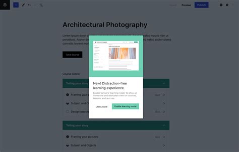 Course Navigation Onboarding · Issue 4386 · Automatticsensei · Github