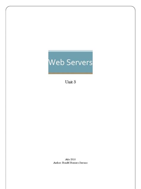 web servers unit 3 pdf web server internet and web