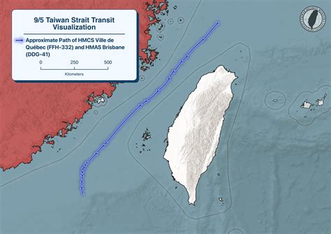 Visualization 9525 Taiwan Strait Transit Taiwan Security Monitor