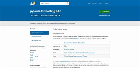 Pytorch Forecasting学习资料汇总 基于pytorch的高级时间序列预测库 懂ai