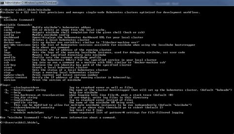 setting up kubernetes k8s on windows