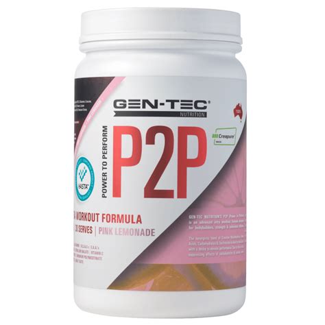 Gen Tec P2p Powerhouse Supplements