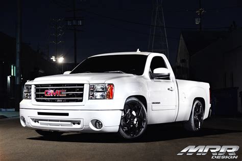 Lowered Street Performance Truck Gmc Sierra By Mrr — Gallery Gmc Sierra Dropped