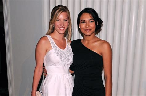 Heather Morris Honors Naya Rivera Reunites With Glee Cast On Strike