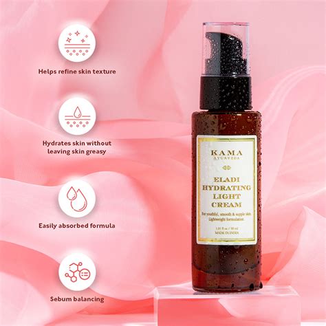 Kama Ayurveda Eladi Hydrating Light Cream Enriched With Vitamin E Buy Kama Ayurveda Eladi