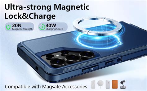 Dhsven Magnetic For Samsung Galaxy S25 Ultra Case