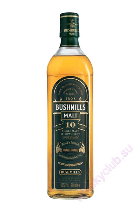 Bushmills Malt 10 Year Old - Whisky & Whiskey Club / Виски Клуб